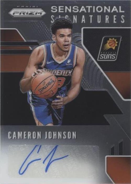 2019-20 Panini Prizm - Sensational Signatures #SS-CJN Cameron Johnson ...