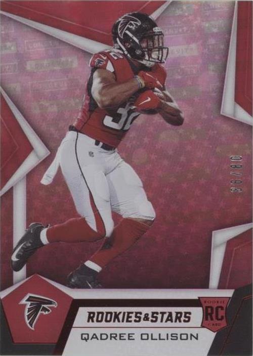 2019 Panini Rookies & Stars - Rookies Longevity #154 Qadree Ollison /80 ...