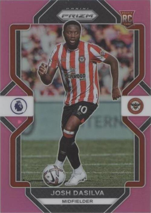 2022-23 Panini Prizm Premier League - Pink Prizm #44 Josh Dasilva /199 (RC) for sale online | eBay
