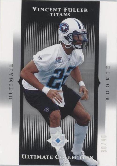 2005 Ultimate Collection - Ultimate Rookie Vincent Fuller #156 Spectrum ...