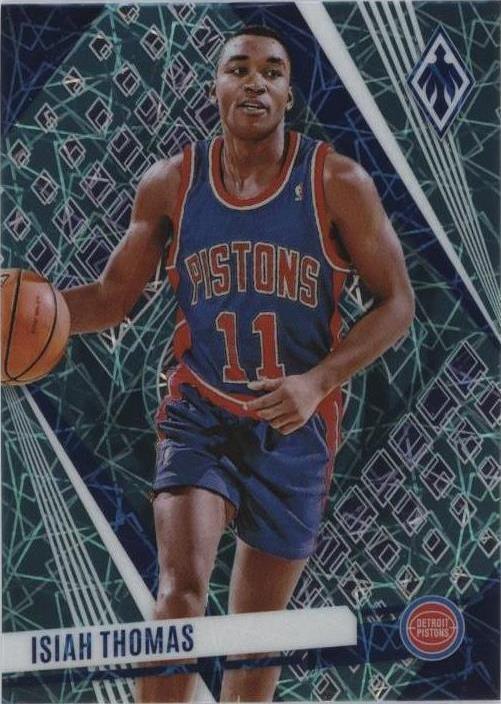 2023-24 Panini Phoenix - Isiah Thomas #235 Teal Lazer Phoenix for sale ...