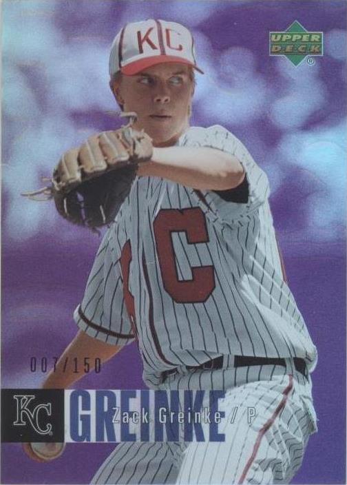 2006 Upper Deck Special F/X - Purple #235 Zack Greinke /150 for sale ...