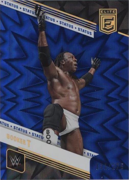 2023 Panini Donruss Elite WWE - Legends Booker T #125 Status Explosion ...