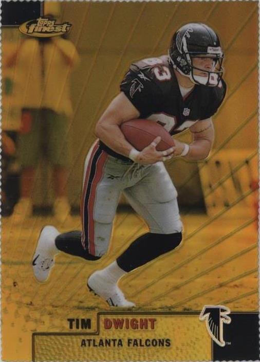 1999 Topps Finest - Tim Dwight #86 Gold Refractor Die-Cut /100 for sale ...