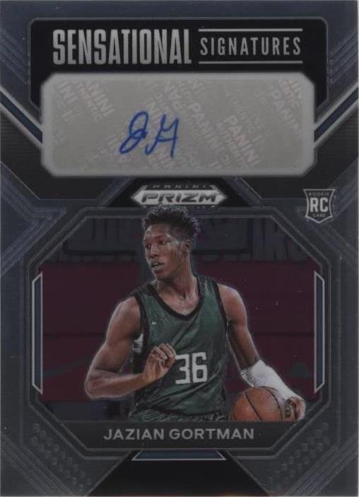 2023 Panini Prizm Draft Picks - Sensational Signatures Jazian Gortman # ...