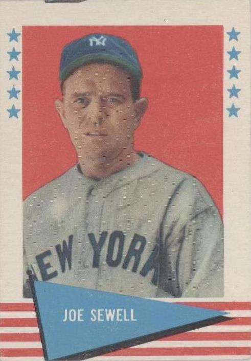 1961 Fleer Baseball Greats - #76 Joe Sewell for sale online | eBay