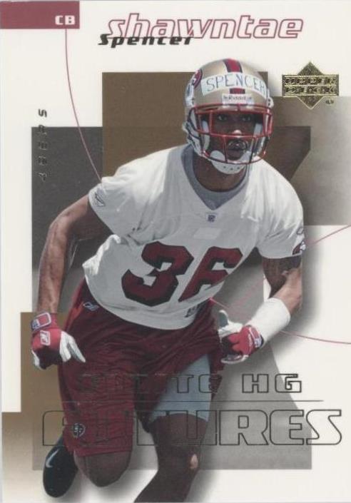 2004 Upper Deck Finite HG - Futures #134 Shawntae Spencer /275 (RC) for ...
