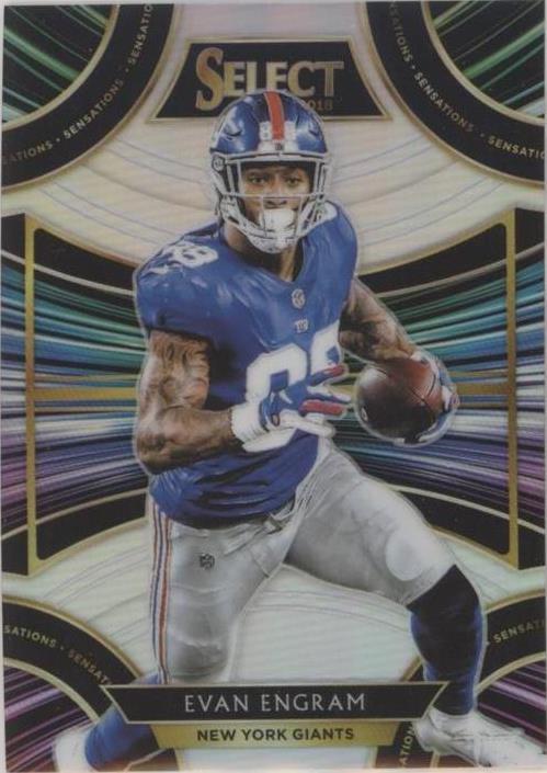 2018 Panini Select - Sensations Silver Prizm #SE-9 Evan Engram for sale online | eBay