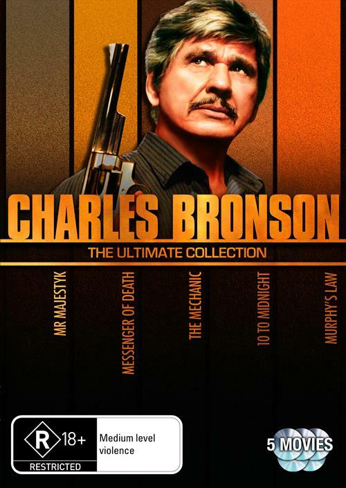 Charles Bronson Collection - 10 To Midnight / Mechanic / Messenger Of ...