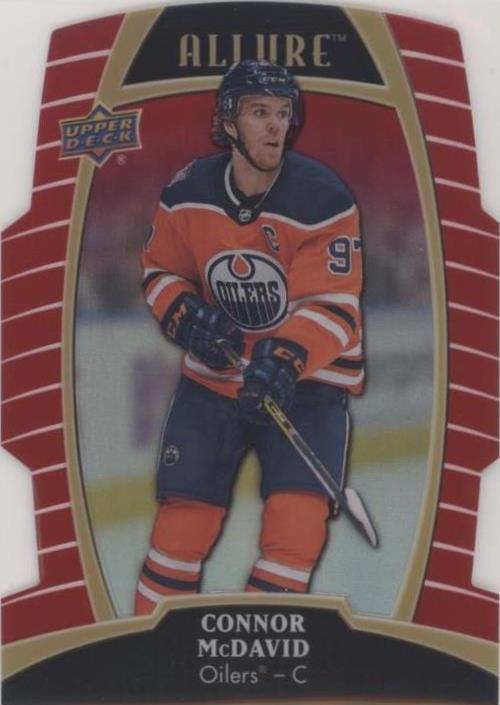 2019-20 Upper Deck Allure - Connor McDavid #1 Red Rainbow for sale ...