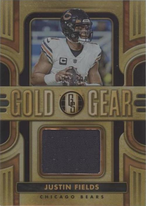 2023 Panini Gold Standard - Gold Gear Justin Fields #GG-JF /299 (MEM ...