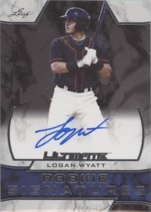 2019 Leaf Ultimate - Rookie Signatures #RS-LW1 Logan Wyatt (AU, RC) for ...