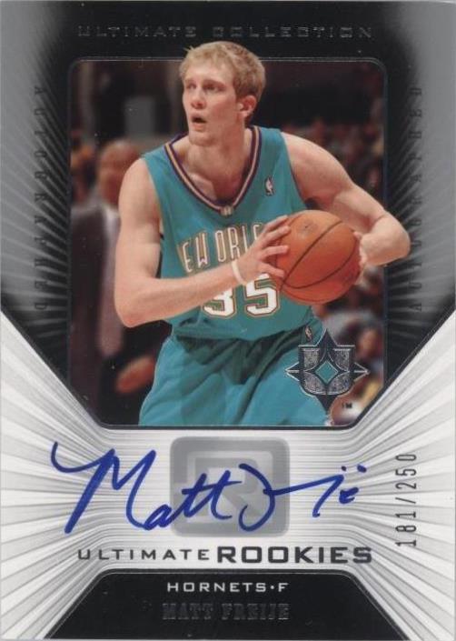 2004-05 Ultimate Collection - Ultimate Rookies #164 Matt Freije /250 ...