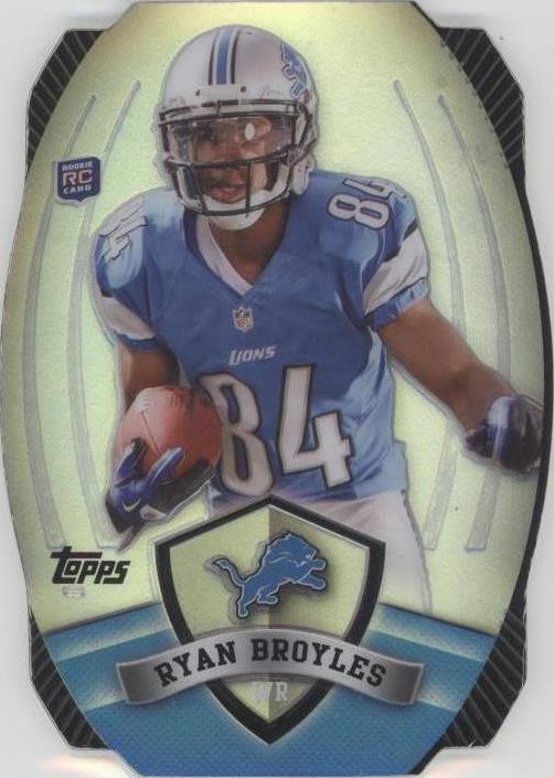 2012 Topps - Prize Game Time Giveaway Die-Cut #8 Ryan Broyles (RC) for ...