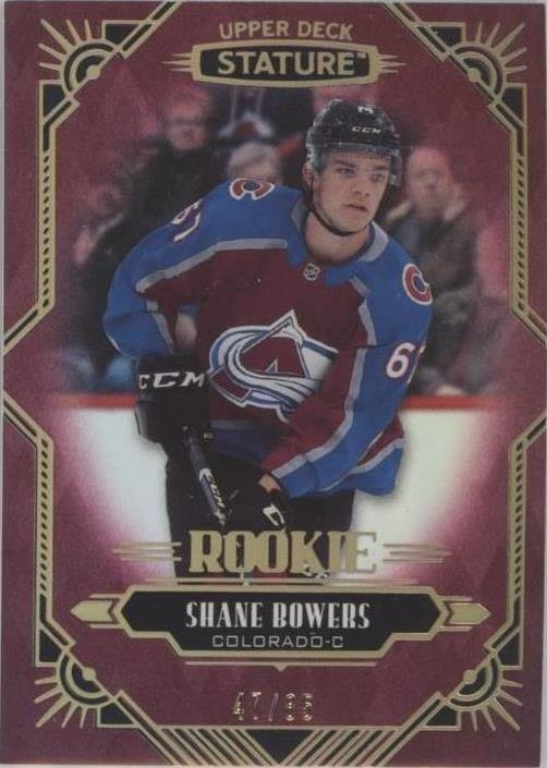 2020-21 Upper Deck Stature - Rookies Red #163 Shane Bowers /85 (RC) for ...