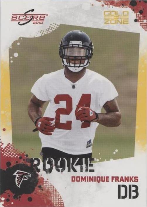 2010 Score - Gold Zone #336 Dominique Franks /299 (RC) for sale online ...