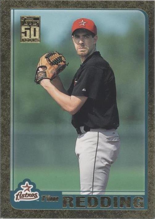2001 Topps Traded & Rookies - Gold #T96 Tim Redding /2001 for sale ...