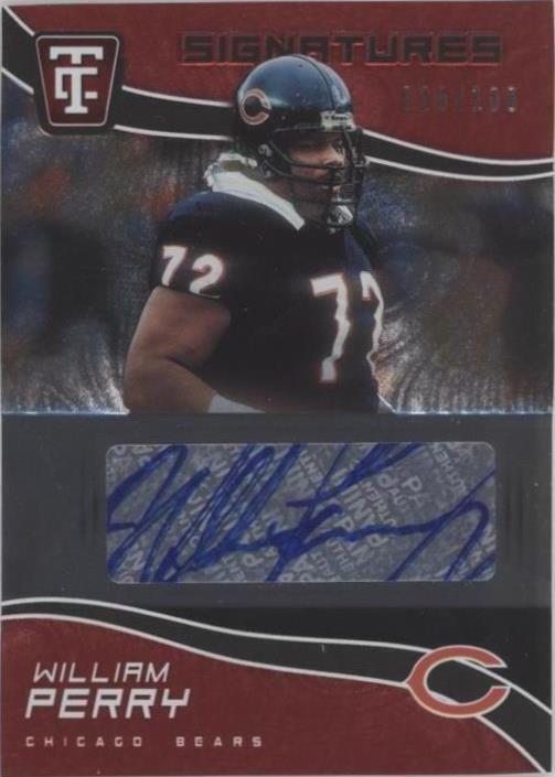 2021 Panini Chronicles - Totally Certified Signatures William Perry # ...