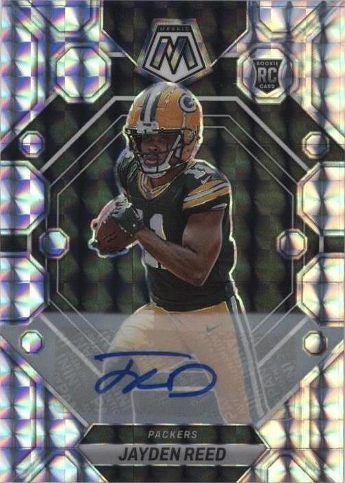 2023 Panini Mosaic - Rookies Jayden Reed #333 Mosaic Prizm Autographs ...