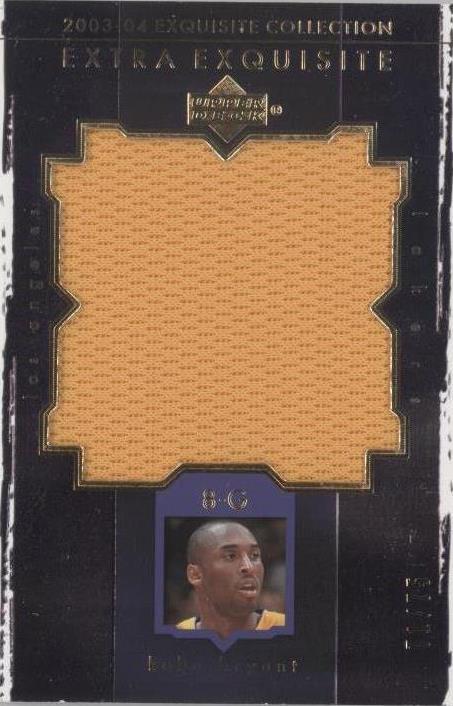 2003-04 Upper Deck Exquisite Collection - Extra Exquisite #EE-KB Kobe ...