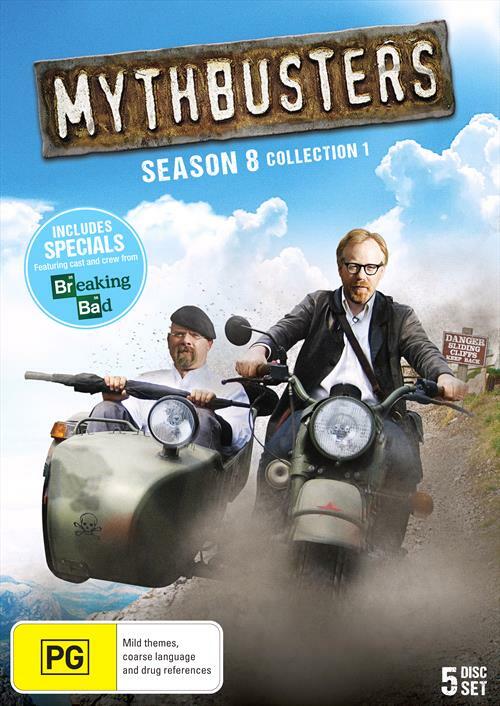 Mythbusters : Season 8 : Collection 1 (DVD, 2013) for sale online ...