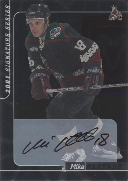 2000-01 In the Game Be A Player Signature Series - Autographs #128 Mika ...