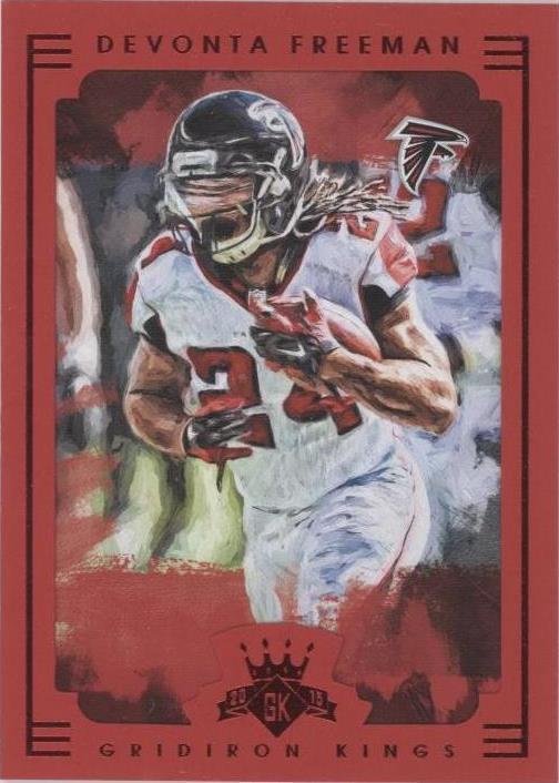 2015 Panini Gridiron Kings - Devonta Freeman #78 Red Frame for sale ...