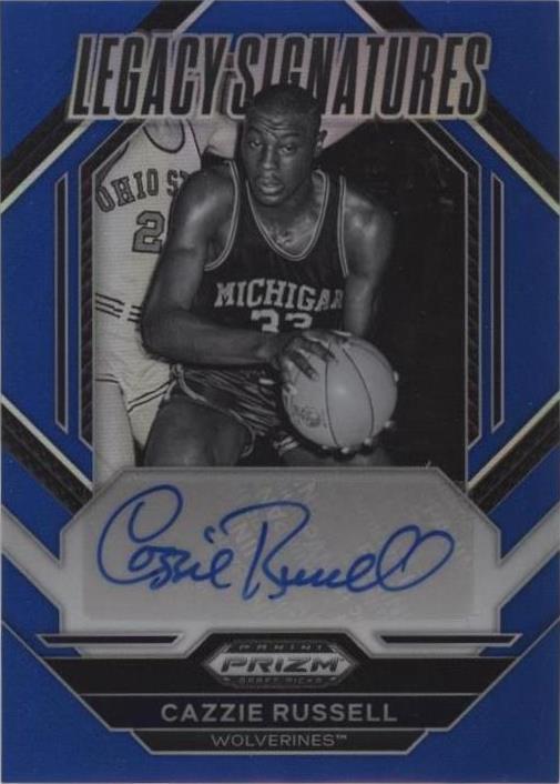 2023-24 Panini Prizm Draft Picks - Legacy Signatures Blue Prizm #LS-CZR ...