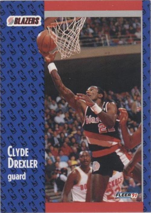 1991-92 Fleer Tony's Pizza - Clyde Drexler #S-78 for sale online | eBay
