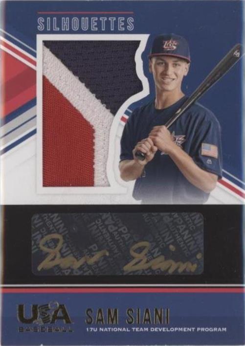 2018 Panini USA Baseball Stars & Stripes - USA Silhouettes Signatures ...
