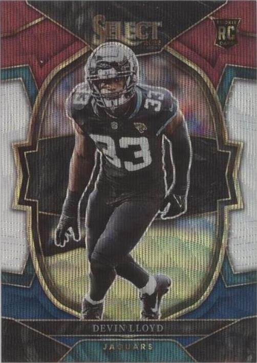 2022 Panini Select - Concourse Tri-Color Prizm #43 Devin Lloyd /249 (RC ...