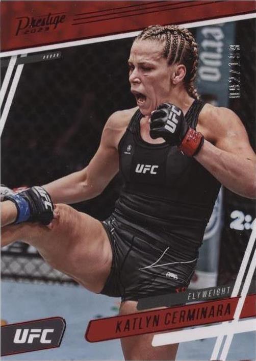 2023 Panini Chronicles UFC - Prestige Katlyn Cerminara #179 Red /199 ...
