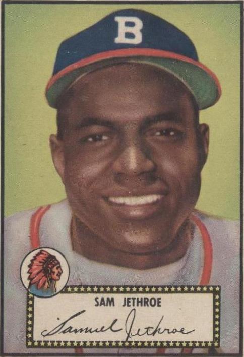 1952 Topps - Black Back #27 Sam Jethroe for sale online | eBay
