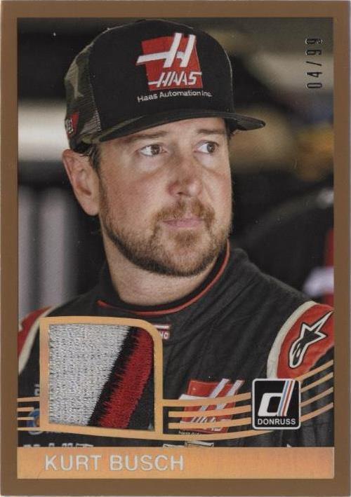 2017 Panini Donruss NASCAR - Retro Relics 1984 Holo Gold #84-KU Kurt ...