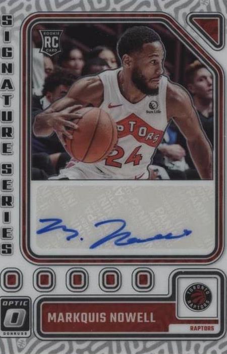 2023-24 Panini Donruss Optic - Signature Series Markquis Nowell #SS-NWL ...