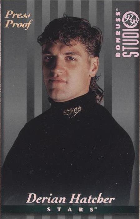 1997-98 Donruss Studio - Derian Hatcher #96 Silver Press Proof /1000 ...