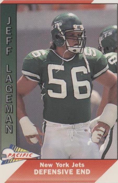 1991 Pacific - Jeff Lageman #368 for sale online | eBay