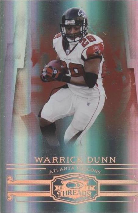 2007 Donruss Threads - Century Proof Bronze #60 Warrick Dunn /250 for ...