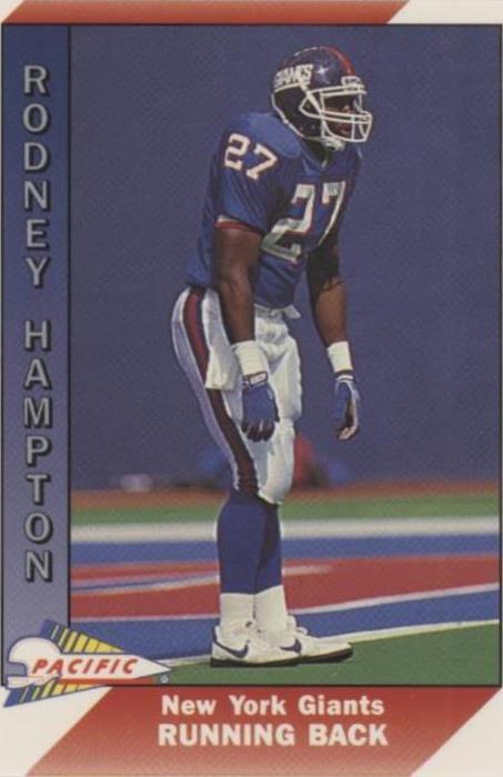 1991 Pacific - #346 Rodney Hampton for sale online | eBay