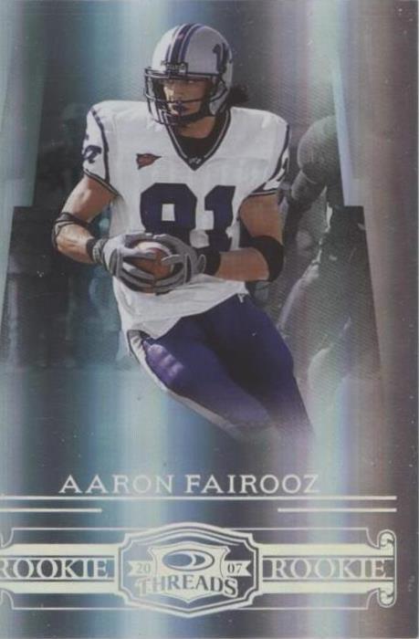 2007 Donruss Threads - Rookie Century Proof Silver #209 Aaron Fairooz ...