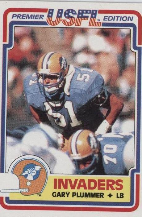 1984 Topps USFL - Gary Plummer #88 (RC) for sale online | eBay