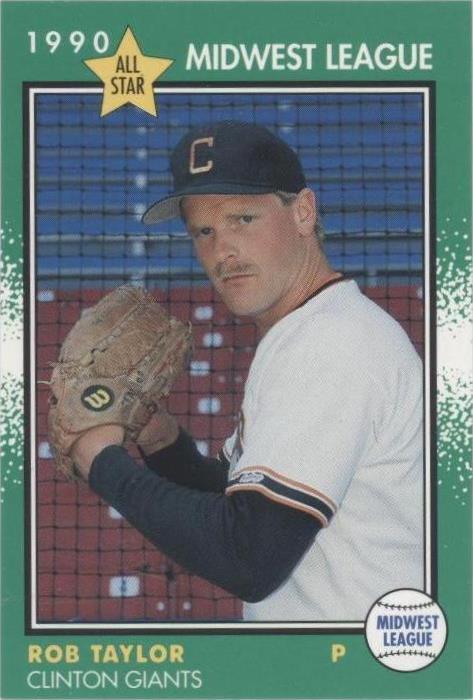 1990 Grand Slam Midwest League All Stars - Rob Taylor #51 (RC) for sale ...