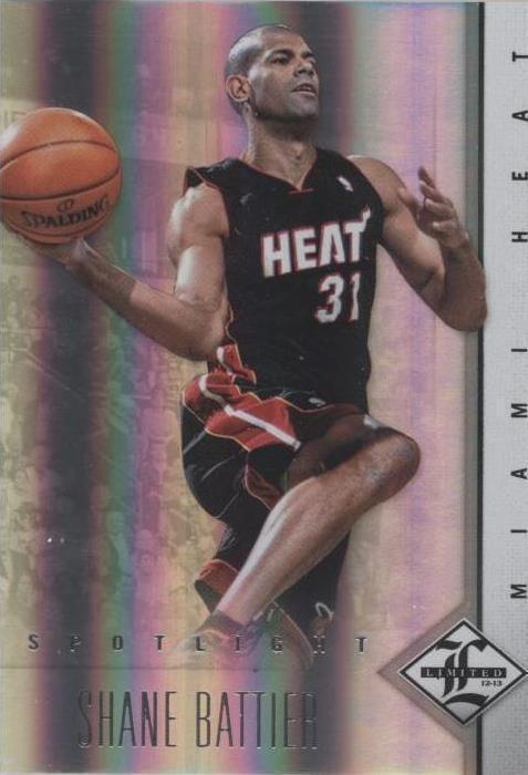 2012-13 Panini Limited - Shane Battier #65 Spotlight Silver /49 for ...