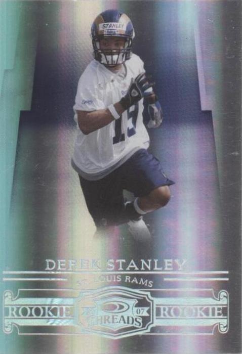 2007 Donruss Threads - Rookie Derek Stanley #156 Century Proof Silver ...