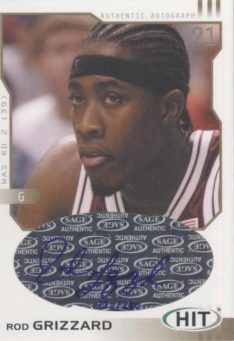 2002-03 SAGE Hit - Gold Autographs #H15 Rod Grizzard /250 (AU, RC) for ...