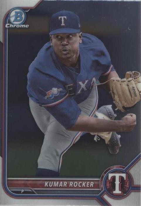 2022 Bowman Draft - Image Variation Kumar Rocker #BD-164 (RC) for sale ...
