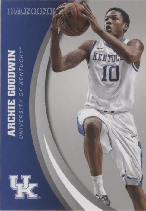 2016 Panini Kentucky Wildcats - Archie Goodwin #34 Silver for sale ...
