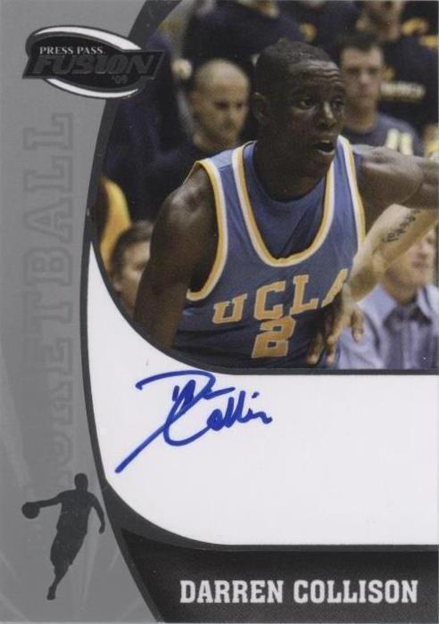 2009 Press Pass Fusion - Signatures Darren Collison #SS-DC Silver (AU ...