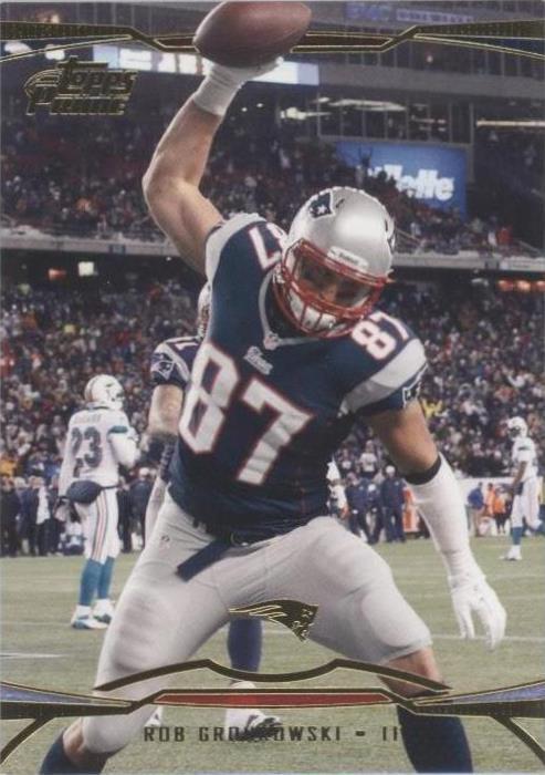 2013 Topps Prime - Rob Gronkowski #78 Gold for sale online | eBay