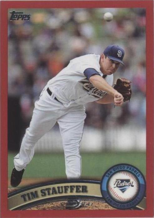 2011 Topps Update Series - Red #US25 Tim Stauffer for sale online | eBay